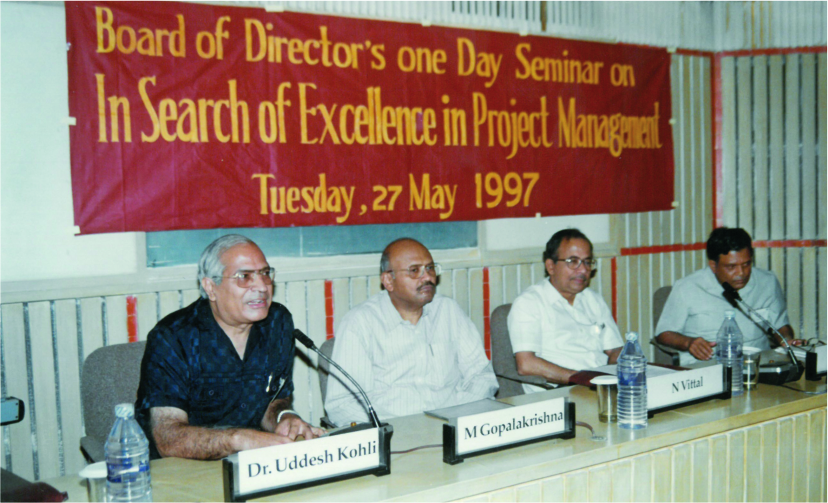 Inaugurating CEPM’s workshop on ‘In Search of Excellence’ attended by ...